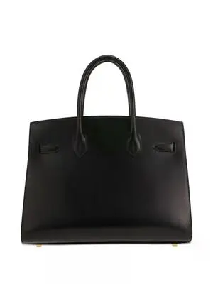 Hermès 2022 Birkin 30 Leather Handbag - Black