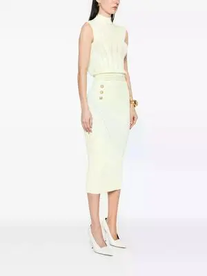 Balmain Knitted Midi Dress