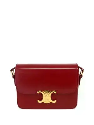 Celine Triomphe Teen Shoulder Bag - Red