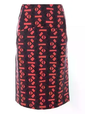 Marni Geometric-pattern Skirt