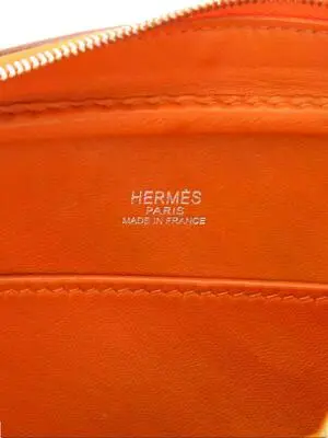 Hermès 2009 Mini Plume Handbag - Orange