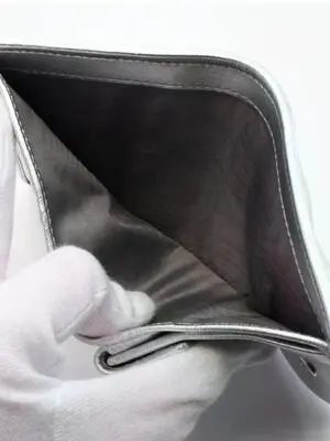 Miu Miu 2010-2025 Metallic Matelasse Wallet Small Wallets - Silver