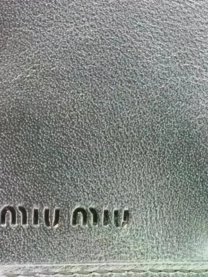 Miu Miu 2010-2025 Metallic Matelasse Wallet Small Wallets - Silver