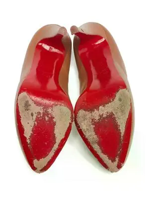 CHRISTIAN LOUBOUTIN 115mm Leather Platform Pumps