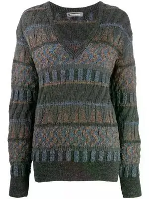 Issey Miyake Drop Shoulder Sweaters For Women