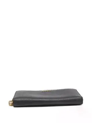 Dkny Pre-owned Zip-around Leather Wallet