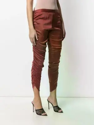 Dolce & Gabbana 2000s Cropped Ruched Trousers