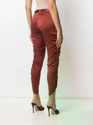 Dolce & Gabbana 2000s Cropped Ruched Trousers