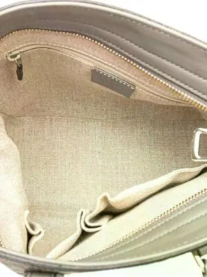 Gucci Small Micro Guccissima Bree Satchel - Grey