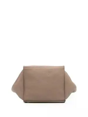 Celine 2018 Small Grained Calfskin Big Bag Satchel - Brown