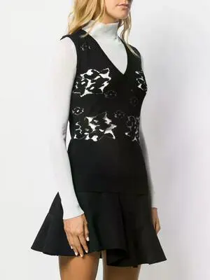 Dior Knitted Floral Vest