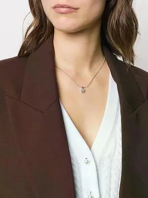 Nina Ricci 1990s Flower Necklace