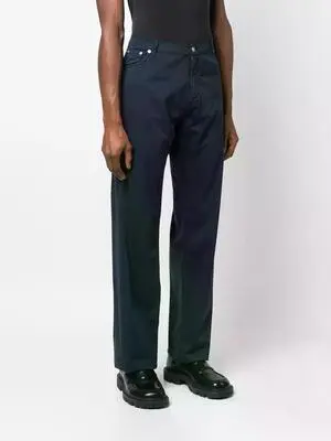 Versace 2000s High-waisted Straight-leg Chinos