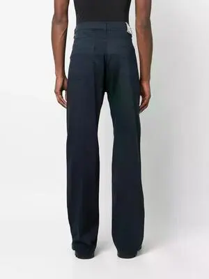 Versace 2000s High-waisted Straight-leg Chinos