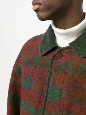 Missoni 1980s Argyle Wool Coat
