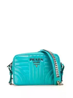 Prada Soft Calf Diagramme Camera Crossbody Bag