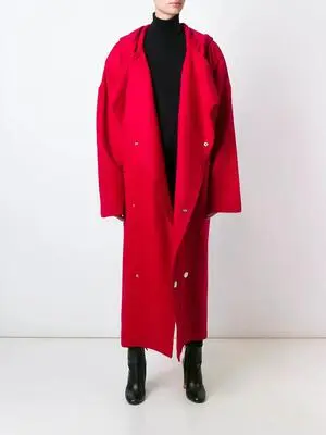 JC DE CASTELBAJAC Hooded Oversized Coat