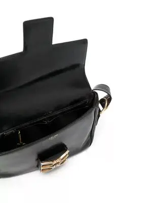 Celine 1970s Horsebit-detailed Leather Shoulder Bag