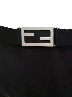Fendi 2000s Ff Logo Plaque Bikini Set
