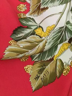 Hermès L'arbre De Soie Silk Scarf