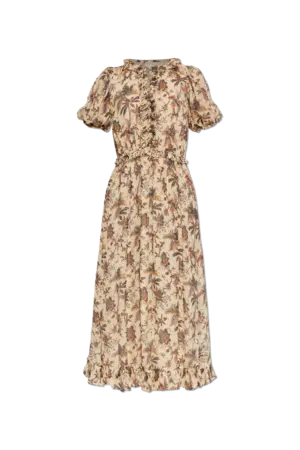 Ulla Johnson Rosamunde Midi Dress - Cream