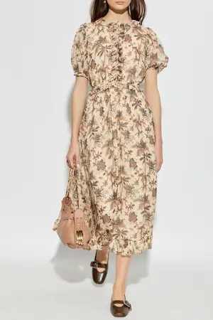 Ulla Johnson Rosamunde Midi Dress - Cream