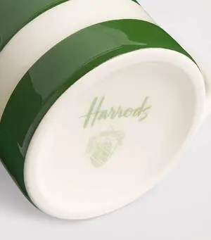 Harrods Ceramic Cornish Stripe Espresso Cup
