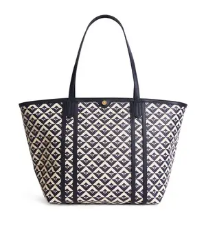 Harrods Geometric Print Tote Bag