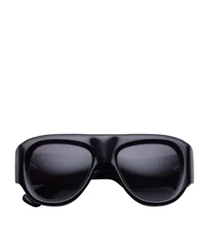 JACQUES MARIE MAGE Bel-air Sunglasses - Silver