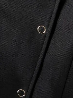 DEIJI STUDIOS Padded Lapel Tencel™ Lyocell And Cotton-blend Jacket