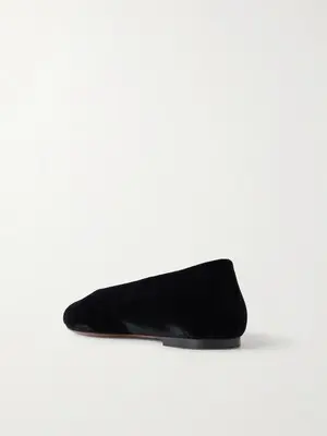 NEOUS Beid Velvet Ballet Flats - Black