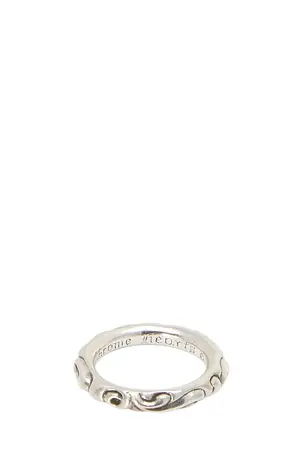 Chrome Hearts Sterling Scroll Ring