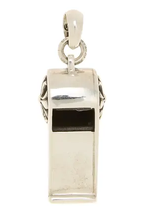 Chrome Hearts Sterling Whistle Pendant - Silver