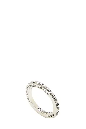 Chrome Hearts Classic Punk Plus Ring - Silver
