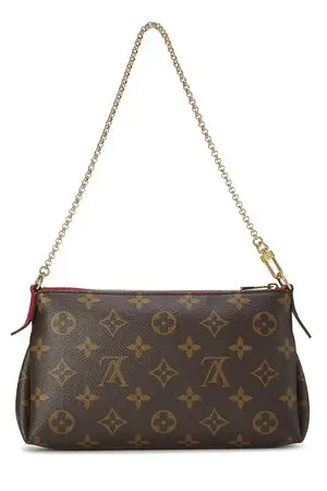 LOUIS VUITTON Monogram Pallas Clutch - Red