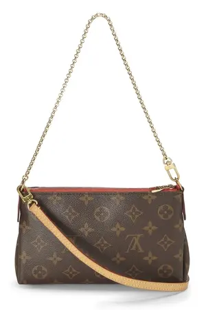 LOUIS VUITTON Monogram Pallas Clutch - Red