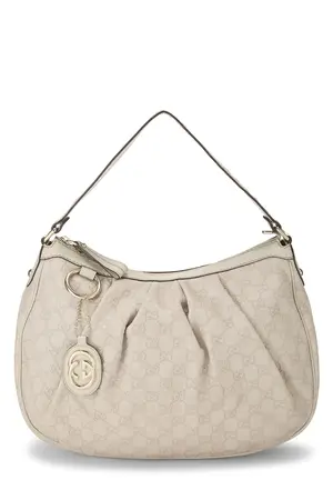 Gucci Sukey Hobo Bag - Cream
