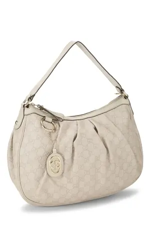 Gucci Sukey Hobo Bag - Cream
