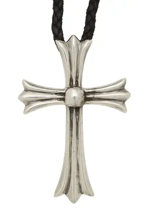 Chrome Hearts Sterling Cross Pendant Necklace