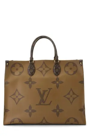 LOUIS VUITTON Giant Monogram Reversed On The Go