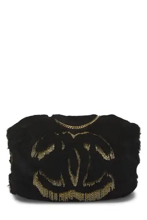 CHANEL Lapin Fur Muff
