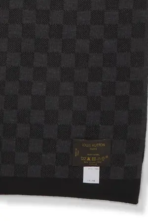 LOUIS VUITTON Damier Wool Muffler