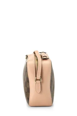 LOUIS VUITTON Damier Ebene Santa Monica Crossbody - Pink
