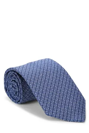 Hermès Jacquard Tie - Blue