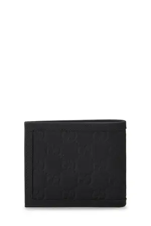 Gucci Rubber Gg Web Bifold Wallet