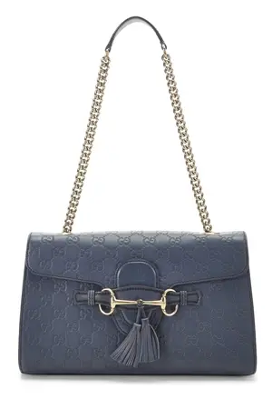 Gucci Emily Chain Shoulder Bag - Blue