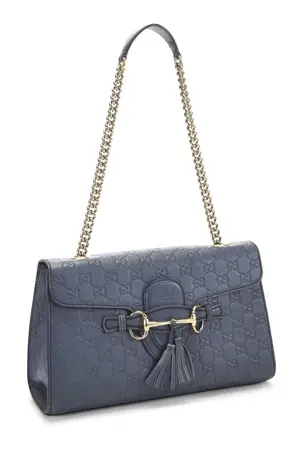 Gucci Emily Chain Shoulder Bag - Blue