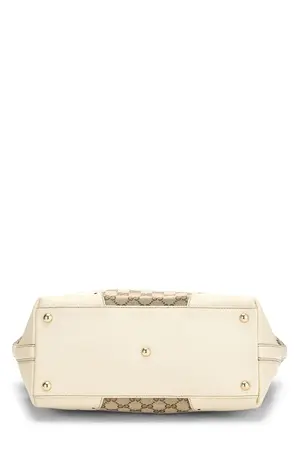 Gucci Original Gg Punch Tote - Beige