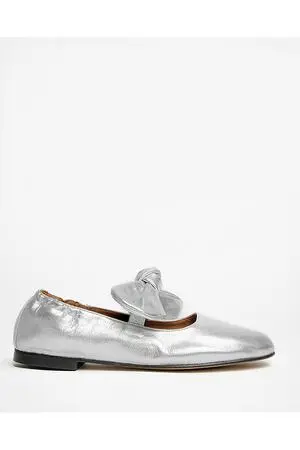 Penelope Chilvers Minnie Knotted Bow Ballet Flats