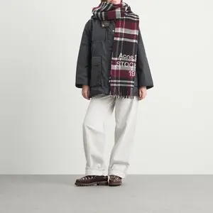 Acne Studios Venus Check Scarf